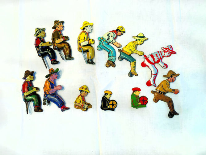 Marx Wind-Up Climbing Toys - Farm Collector